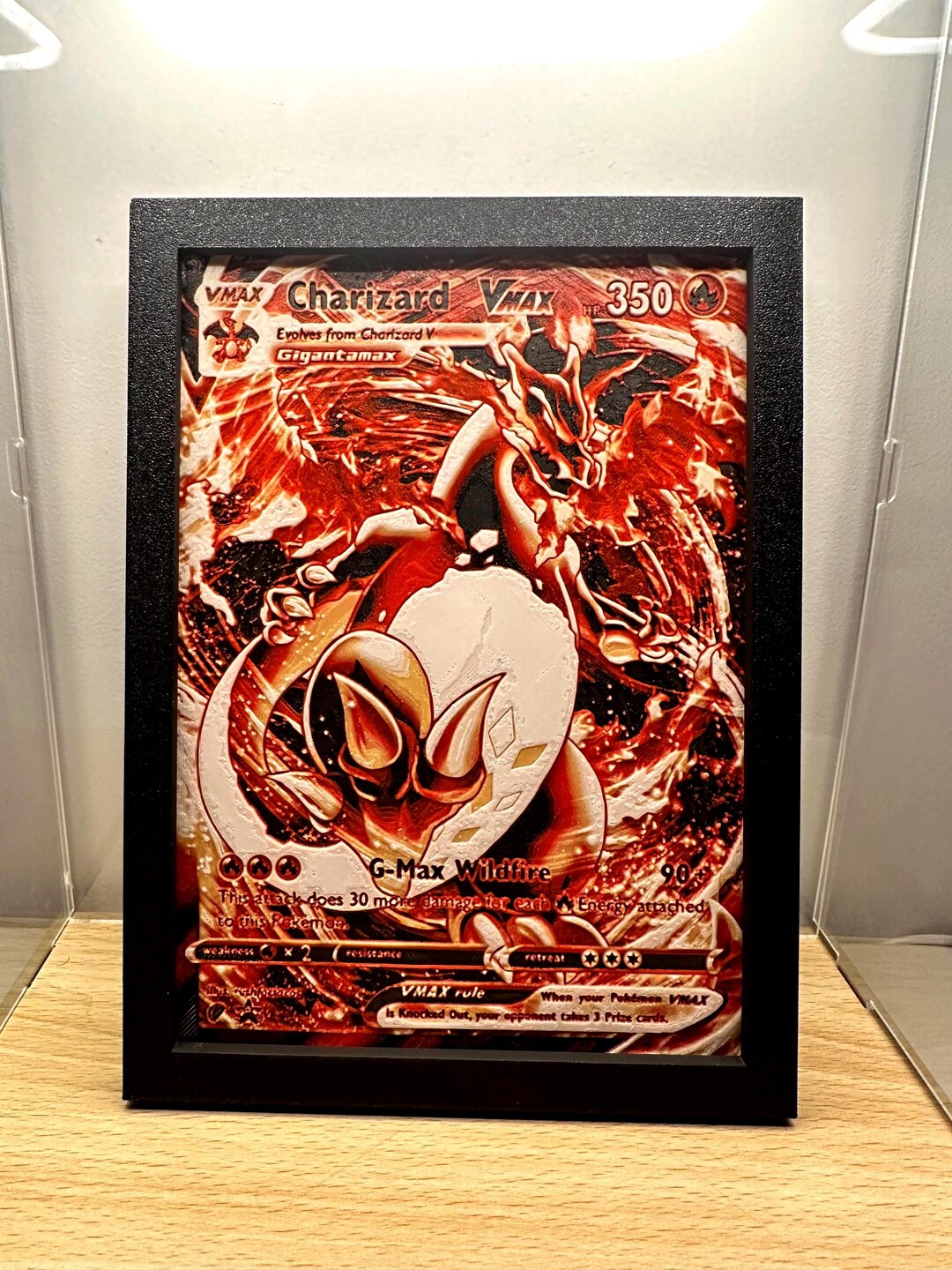 DRACOFEU VMAX 3D Printed Pokemon Card - Etsy