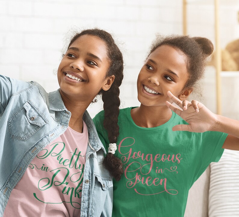 Gorgeous in Green AKA Short-sleeve Women's Shirt // Alpha - Etsy