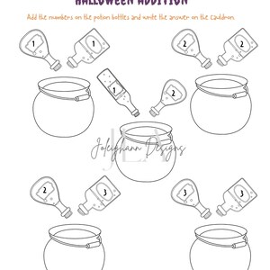 Halloween Activity Pages, Halloween Printables, Preschool Halloween ...