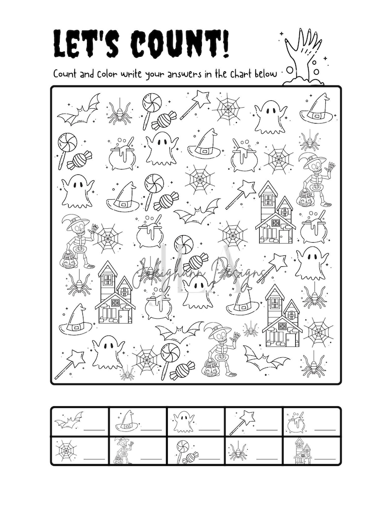 Halloween Activity Pages, Halloween Printables, Preschool Halloween ...
