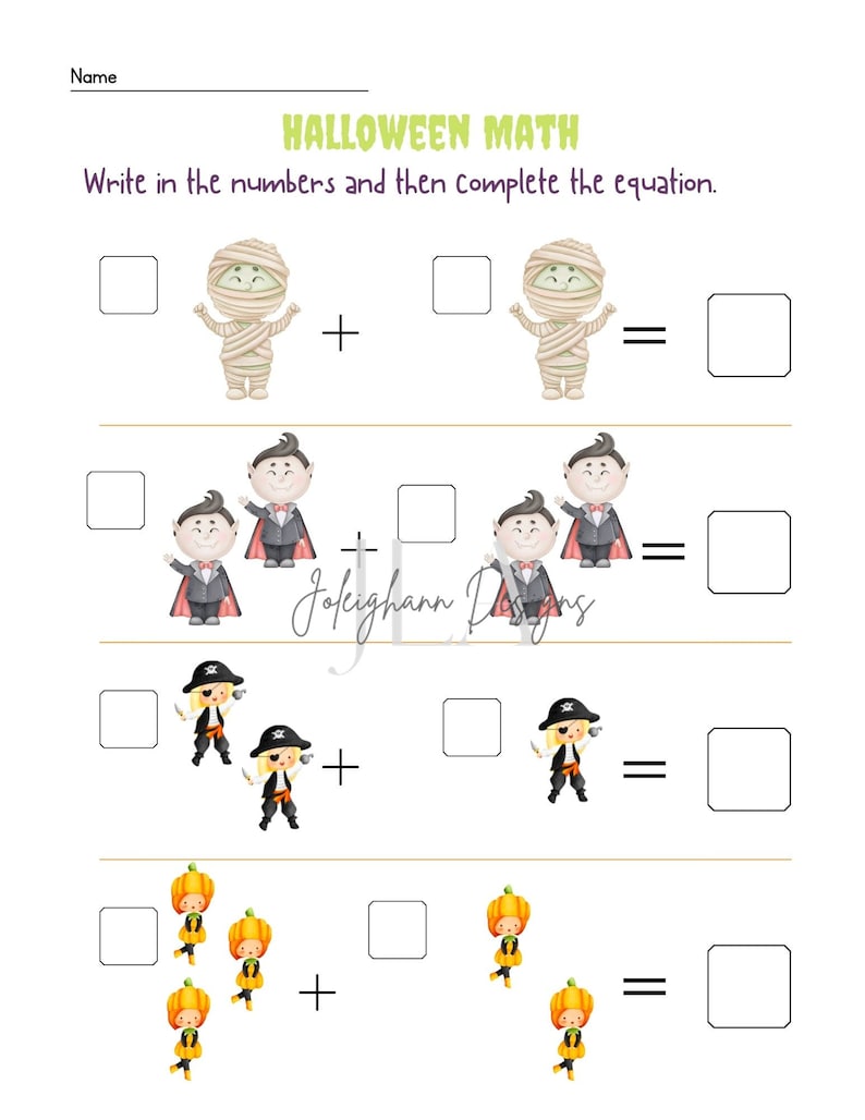 Halloween Activity Pages, Halloween Printables, Preschool Halloween ...