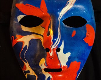 Psychedelic mask | Etsy