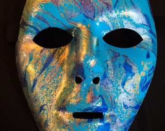Psychedelic mask | Etsy
