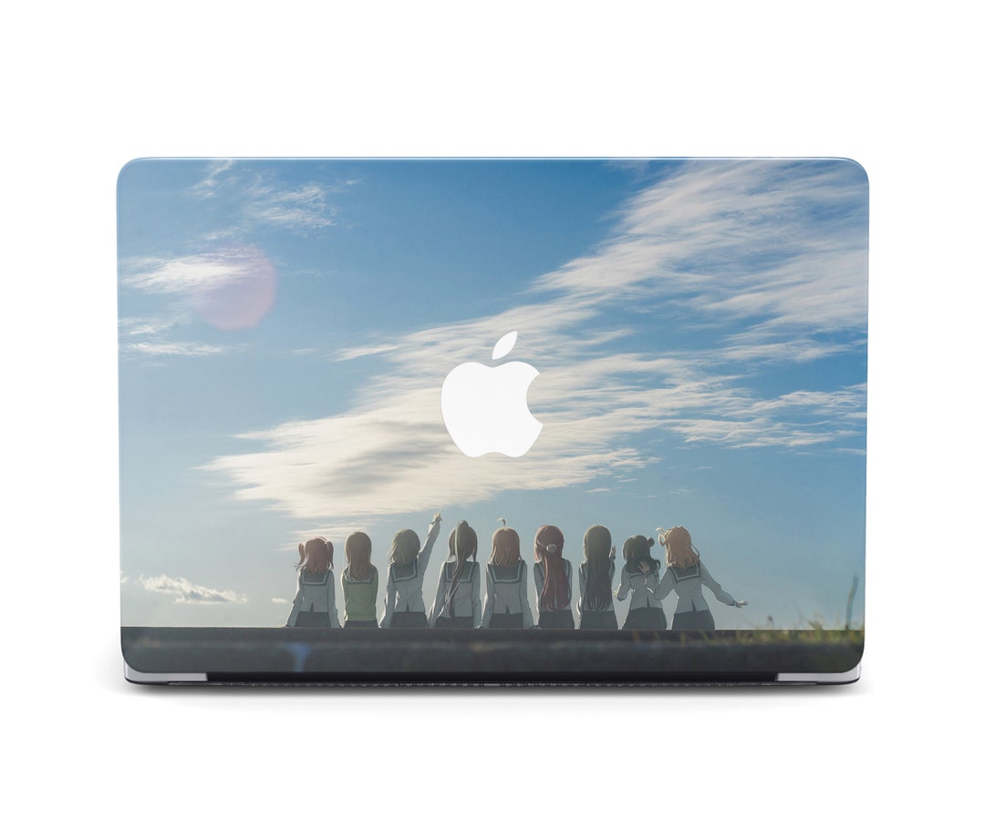 Cute Anime Girls Blue Sky MacBook Case Live Mac Air M2 M4 2025 Case ...