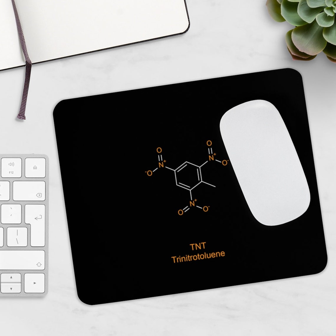 Mousepad TNT Trinitrotoluene Chemical Formula Art Design Mouse Pad ...