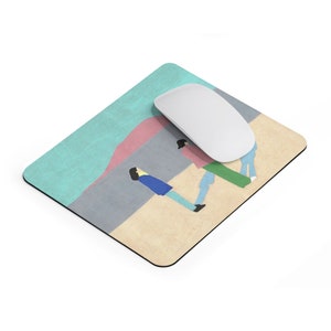 Famous Illustration Fun Art Mousepad Mouse Pad Rubber High Quality Pad ...