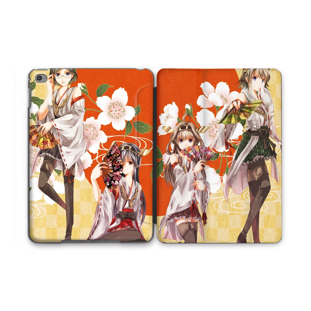 Kantai Collection Inspired Anime Girl iPad 9.7 2018 Case iPad Pro 12.9 ...