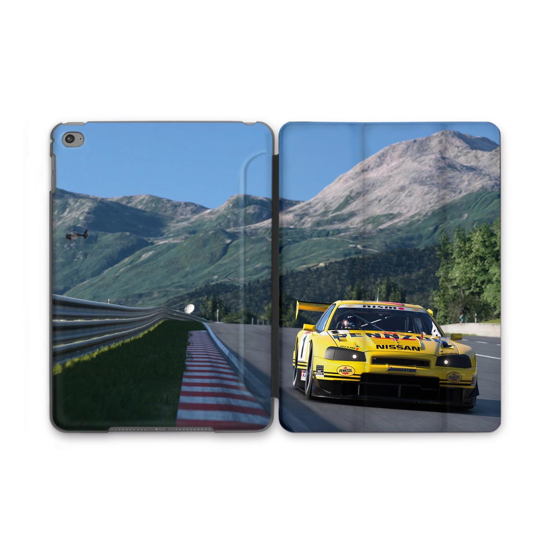 Car Race iPad Air Case With Cover iPad Mini 4 Plastic Case Auto iPad 9. ...