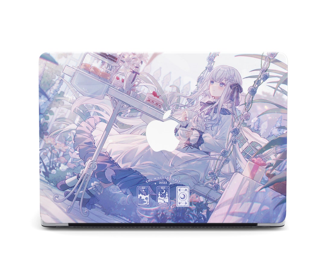 Tarot Tea Time Cute Anime Girl MacBook Air M2 M4 2025 Case Cartoon ...