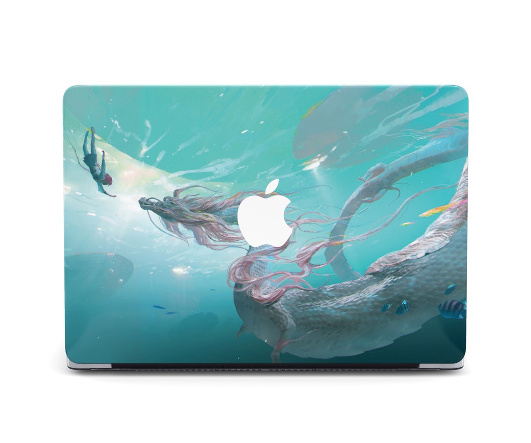 Ocean Dragon Underwater MacBook Air M4 Case 2025 Model Anime MacBook ...