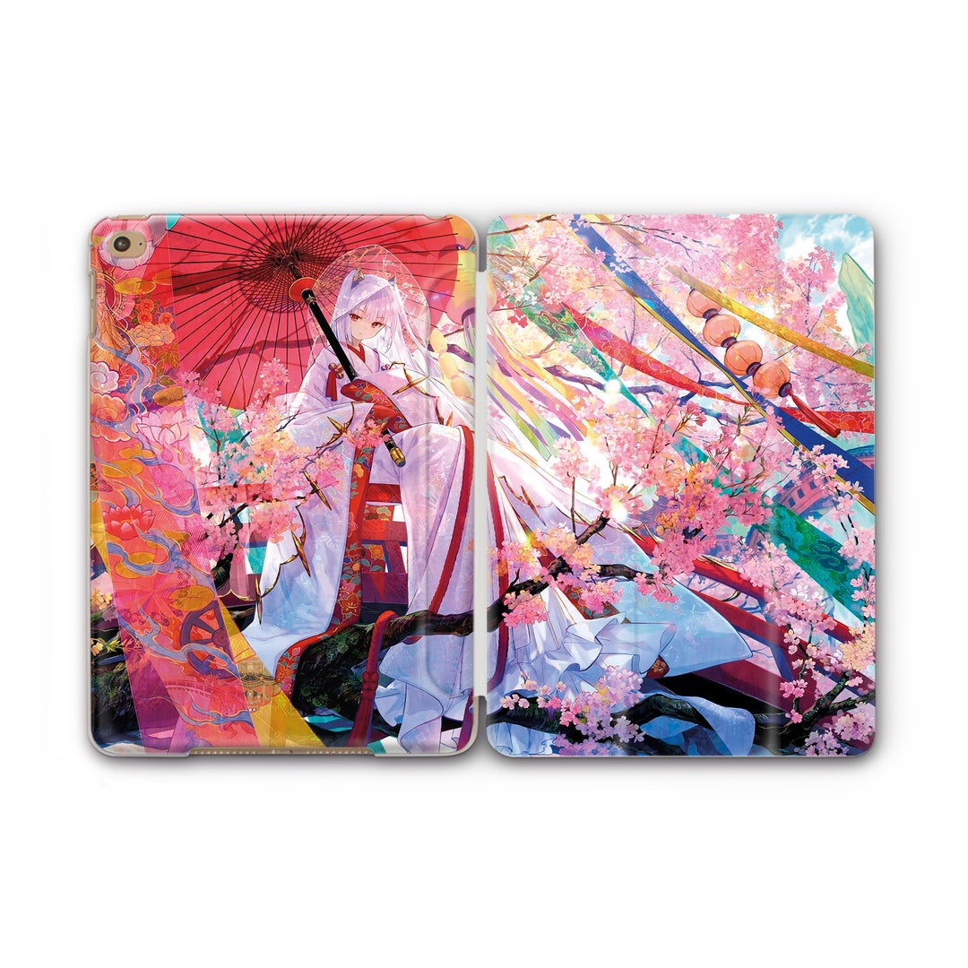 Princess Kitsune Pad Air Case Colorful Anime Girl Art Design iPad Air ...