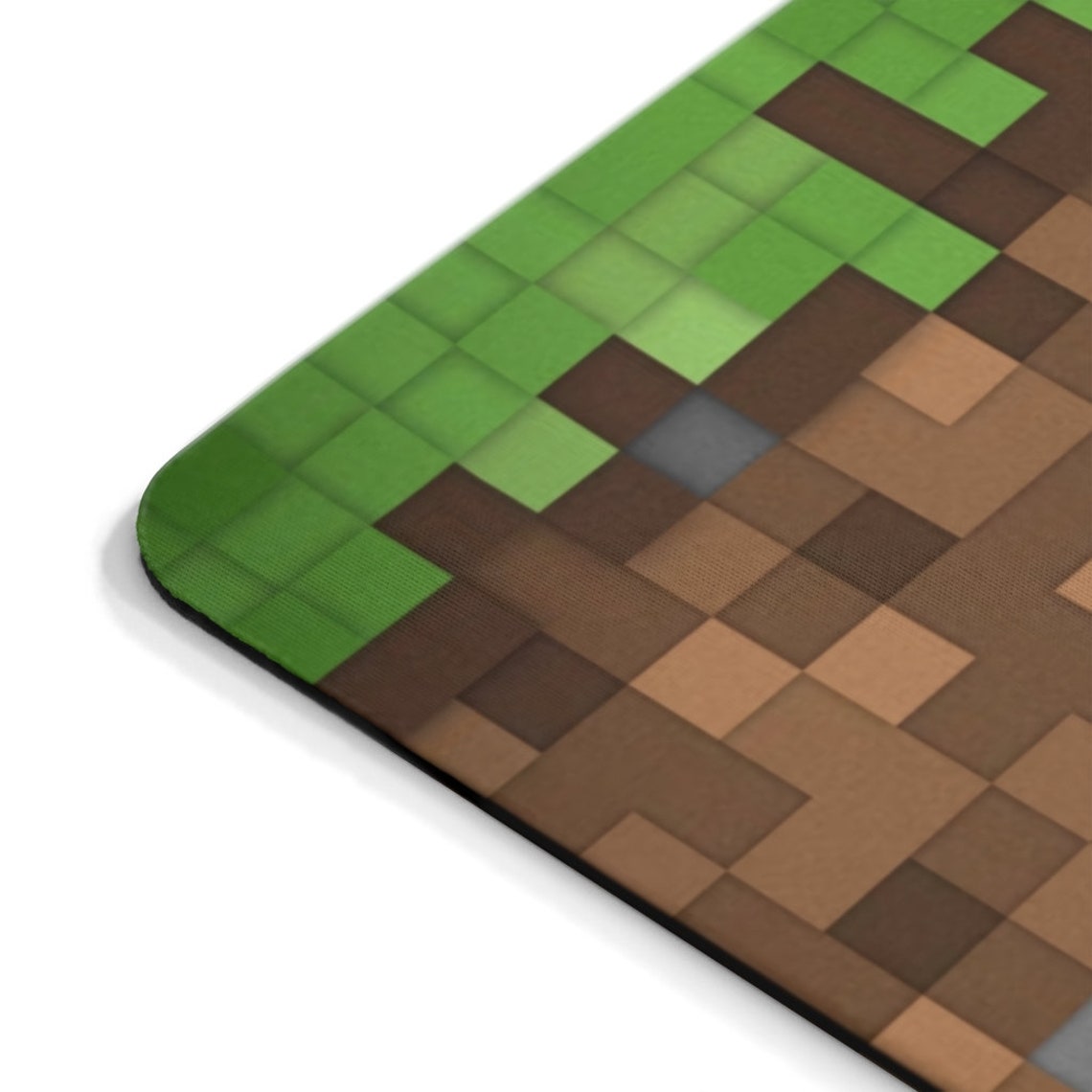 Mind Craft Fun Art Mousepad 8-bit Dirt Blocks Style Mouse Pad - Etsy