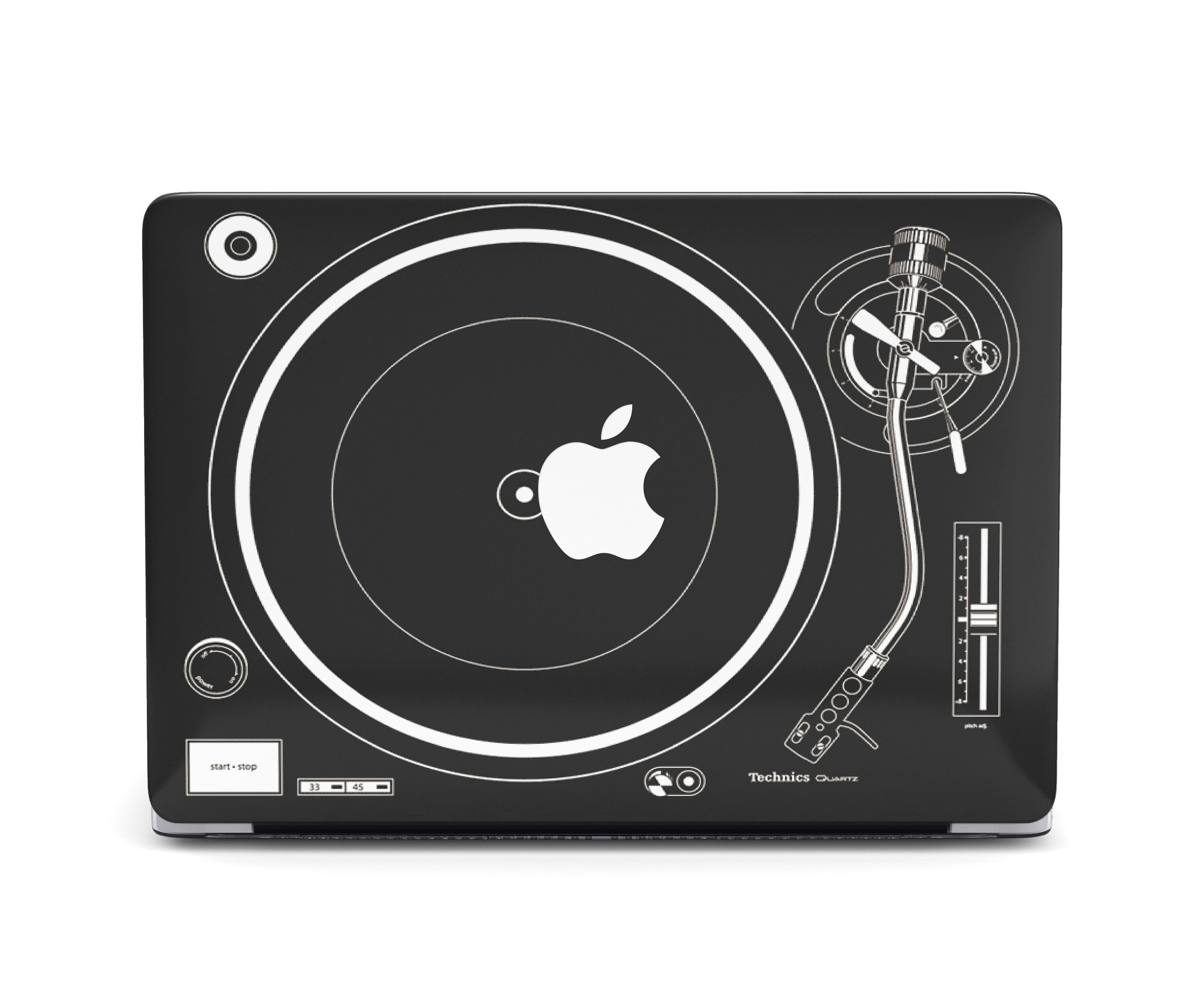 Black Vinyl Music Playing Macbook Case Pro 16 15 13 Model - Etsy