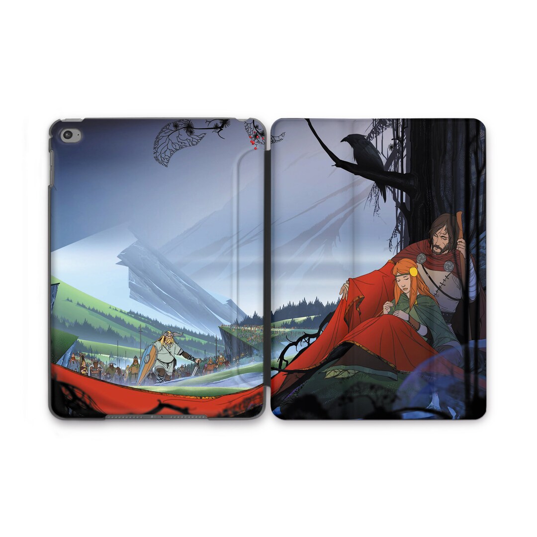 Vikings After Battle Cartoon Historical Combined iPad Case iPad 10.9 ...
