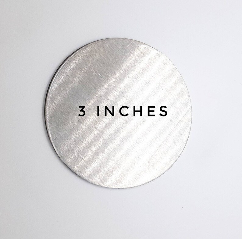 3 Inch Circle Disc 3 Inch Circle Blank 3inch Aluminum Circle | Etsy