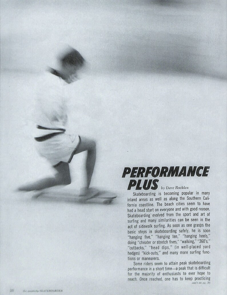 Skateboarder Magazine - Vol. 1, No. 1 - 1964 (PDF Ebook - Digital ...