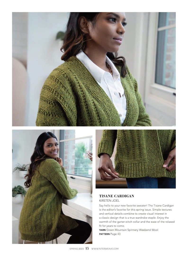 Interweave Knits Magazine Spring 2023 (PDF Ebook - Digital Download) - Gifts for Knitters - Etsy