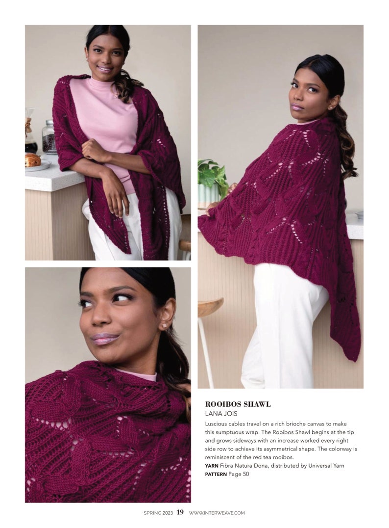 Interweave Knits Magazine Spring 2023 (PDF Ebook - Digital Download) - Gifts for Knitters - Etsy