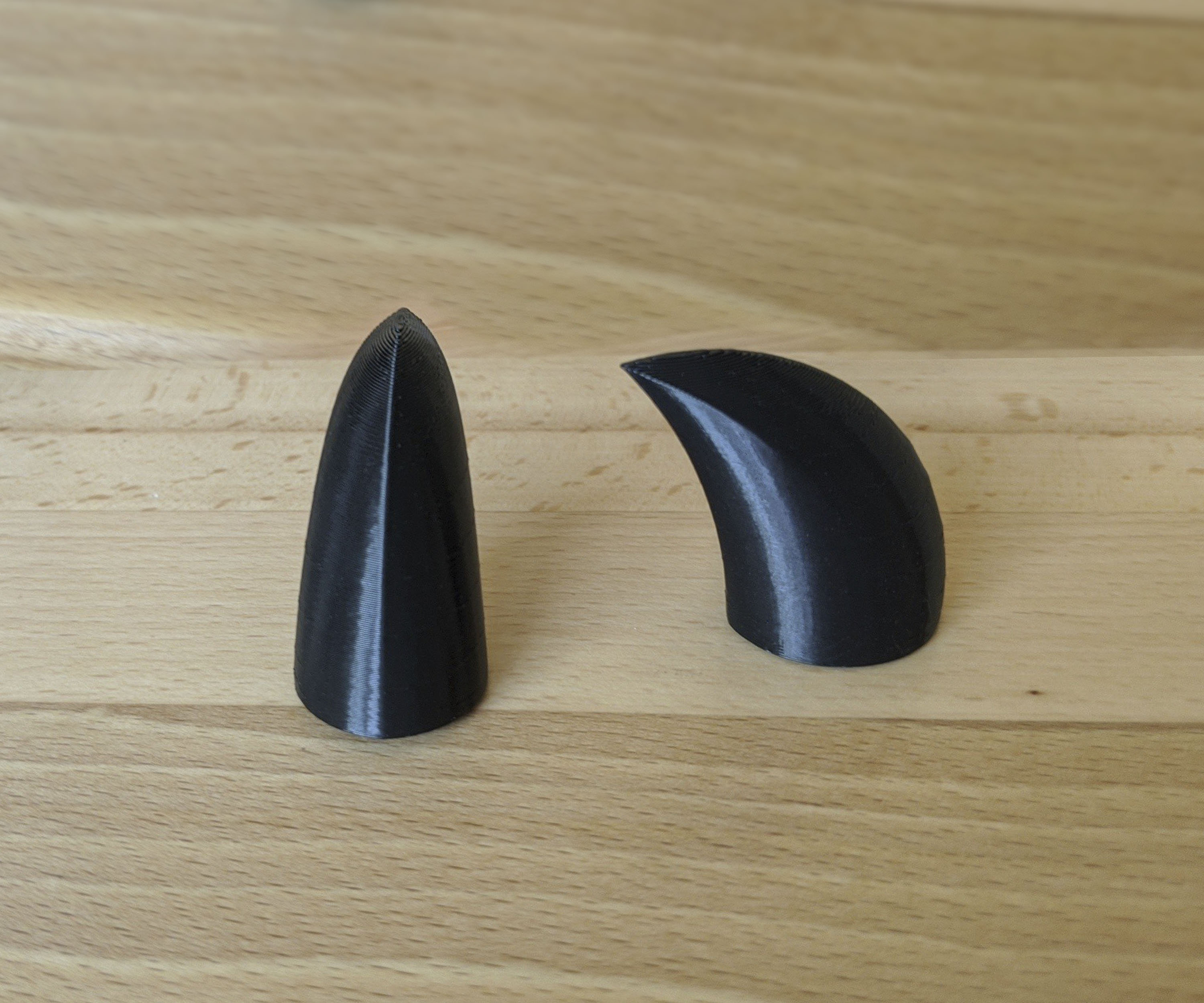 Secre nero Swallowtail Cosplay Horns | Etsy