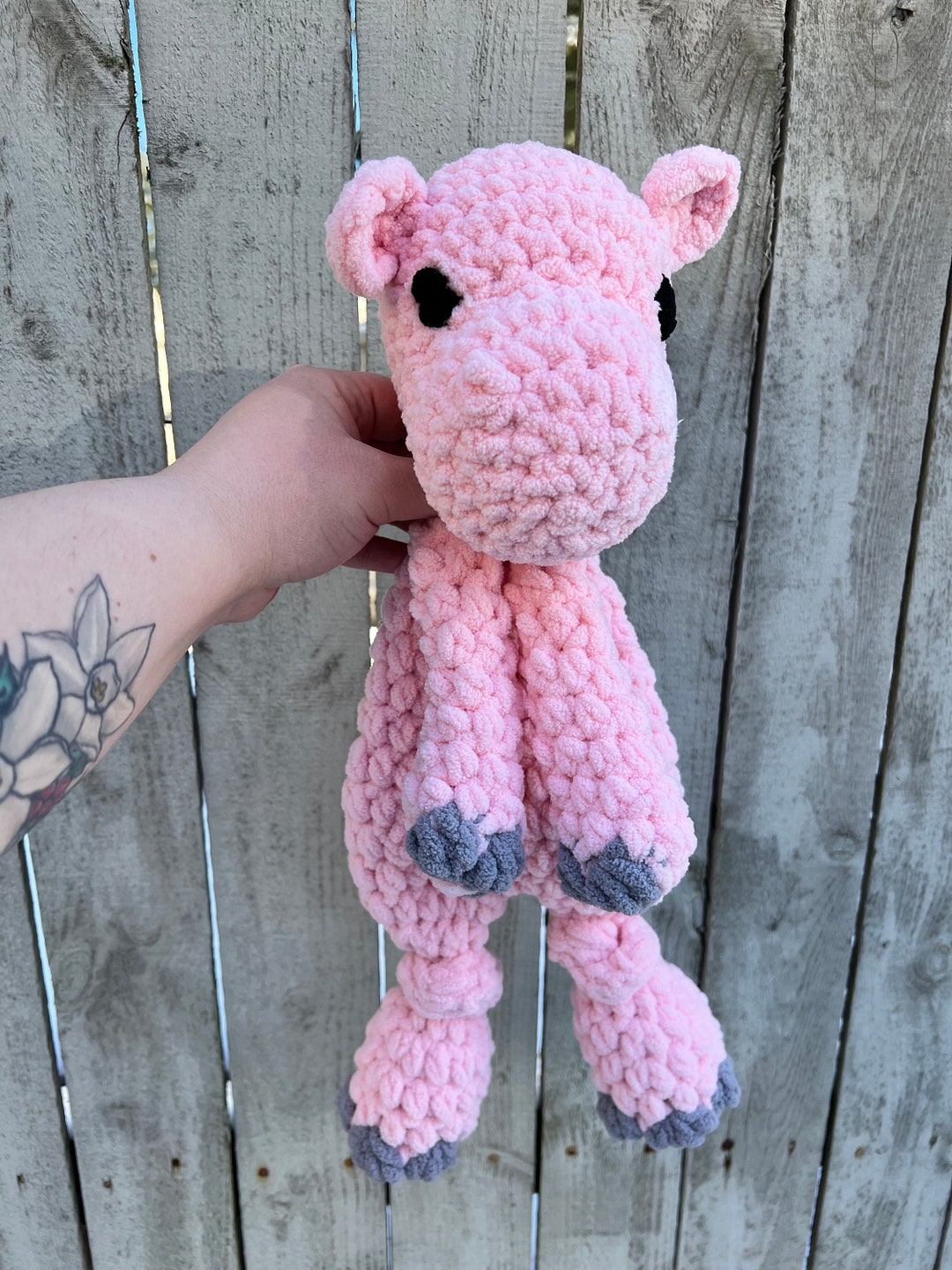 READY TO SHIP - Hippo Snuggler, Baby Shower Gift, Toddler Gift ...