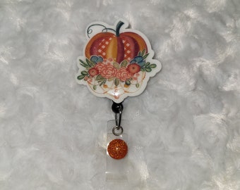 Fall Leaf Badge Reel - Etsy