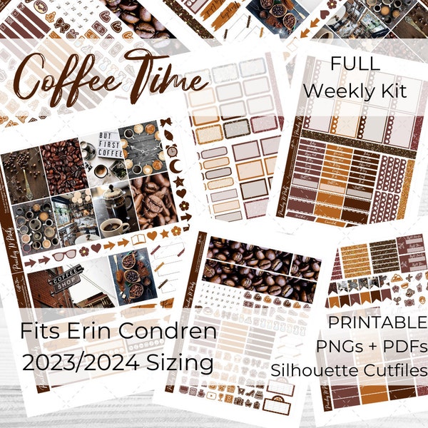 Coffee Planner Stickers - Etsy