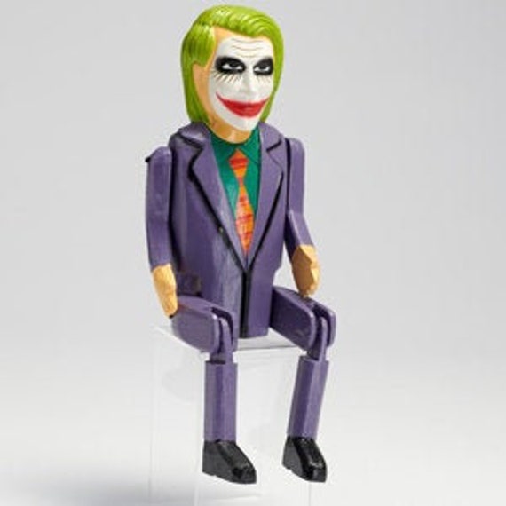 Holz Joker Puppe Ornament handgefertigt | Etsy