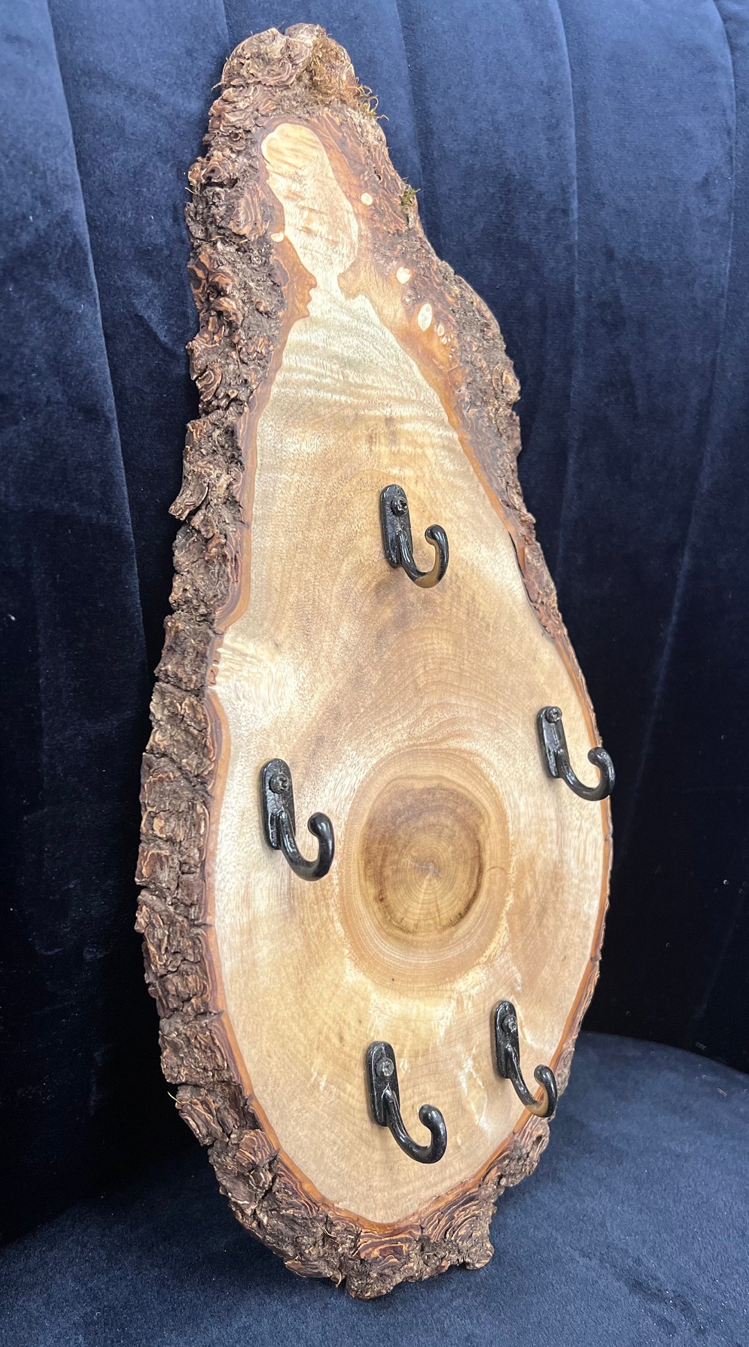 Live Edge Oak Wall Hang - Etsy