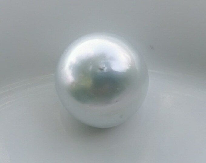 Rare Silver Blue South Sea Pearl, Giant Baroque Pearl, Natural, Loose ...
