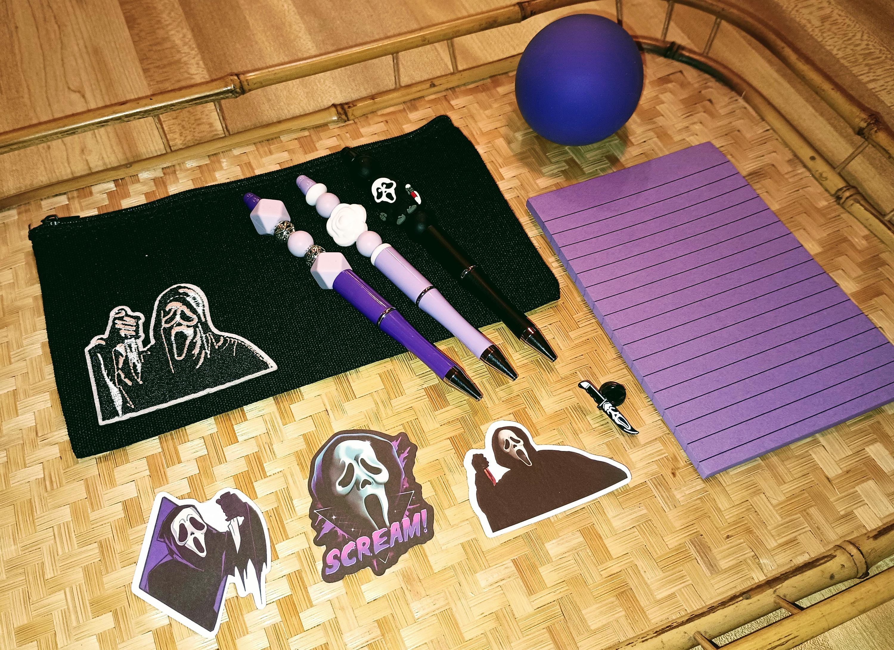 Scream - Horror Movie Gift Set - Ghost Face - Office Stationery ...