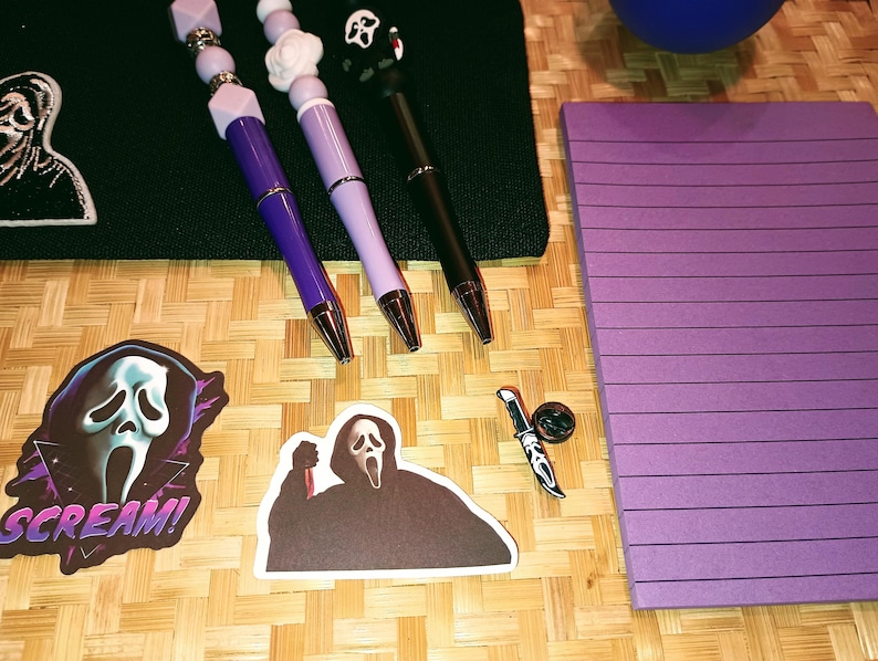 Scream - Horror Movie Gift Set - Ghost Face - Office Stationery ...
