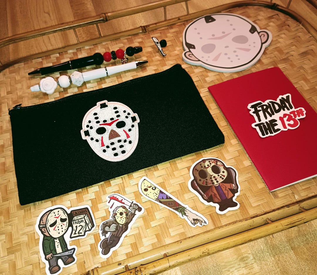 Friday the 13th - Horror Movie Gift Set - Jason Office Stationery ...