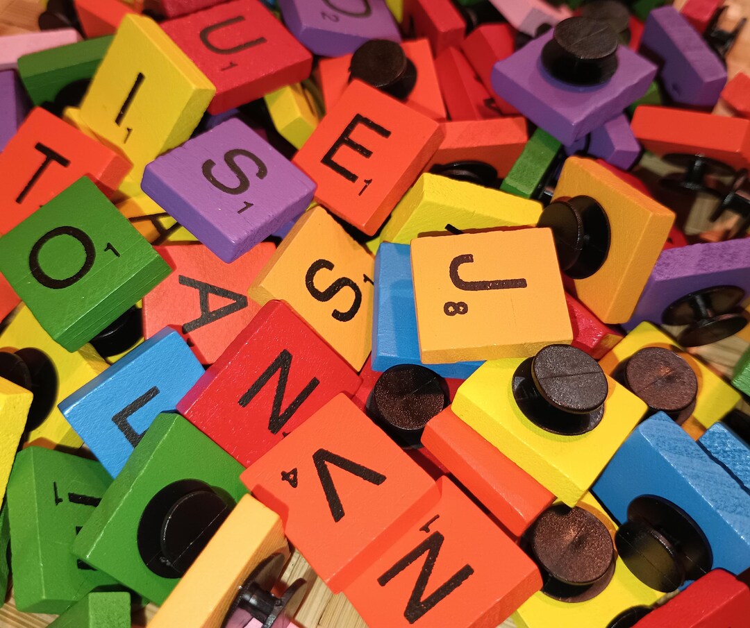 Croc Clog Shoe Charms - Handmade Jibbitz - Handcrafted Wood Scrabble ...