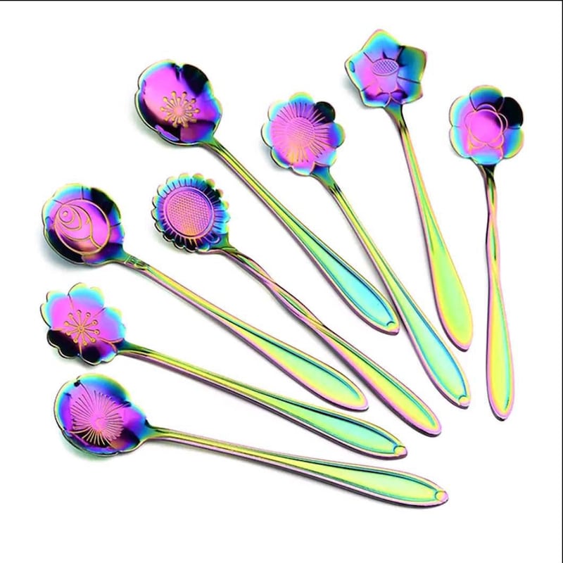 Glitter Spoons - Etsy