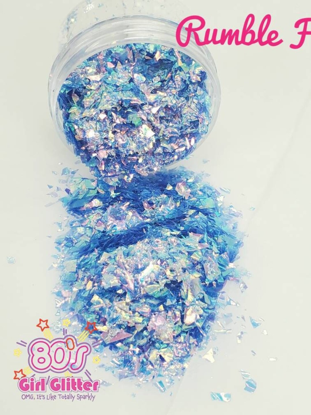 Rumble Fish - Glitter - Blue Glitter - Blue Glitter Flakes - Blue Foil ...
