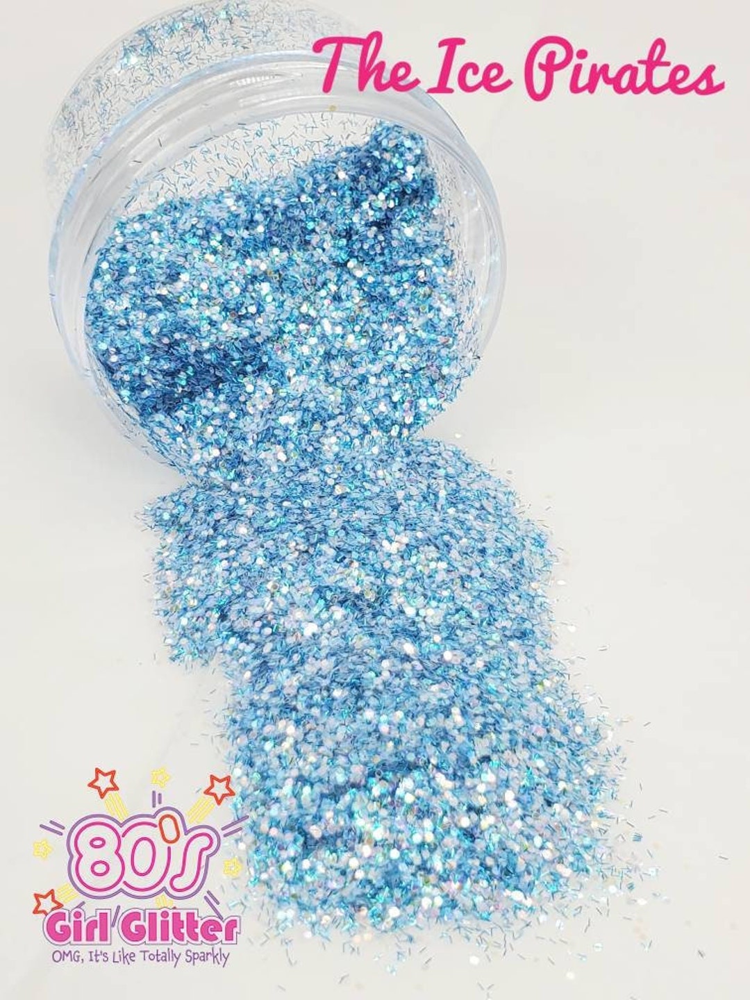 The Ice Pirates - Glitter - Blue Glitter - Ice Blue Glitter - Nail ...