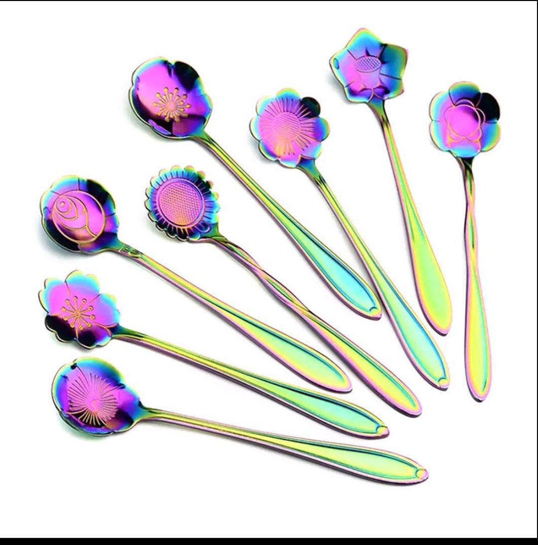 Decorative Glitter Spoons - Glitter Spoons - Fun Novelty Spoons ...