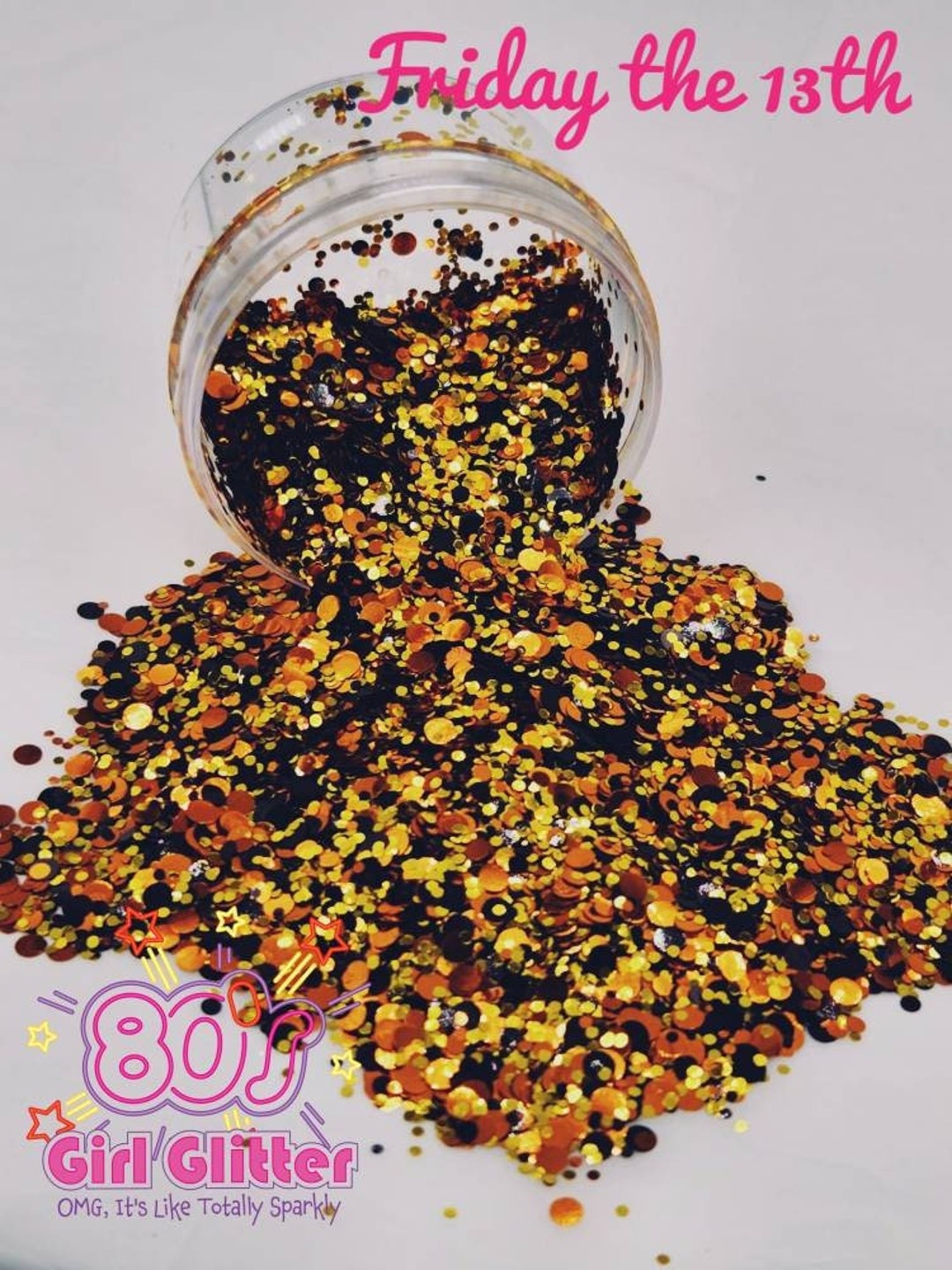 Friday the 13th - Glitter - Glitter Shapes - Halloween Glitter Mix ...