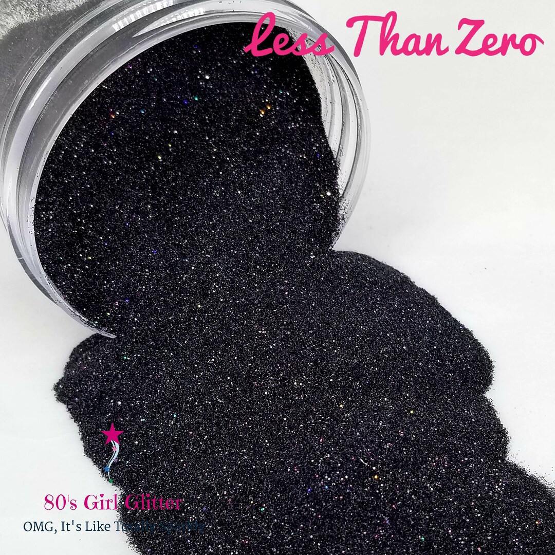 Less Than Zero - Glitter - Black Glitter - Graphite Gray/black Ultra ...