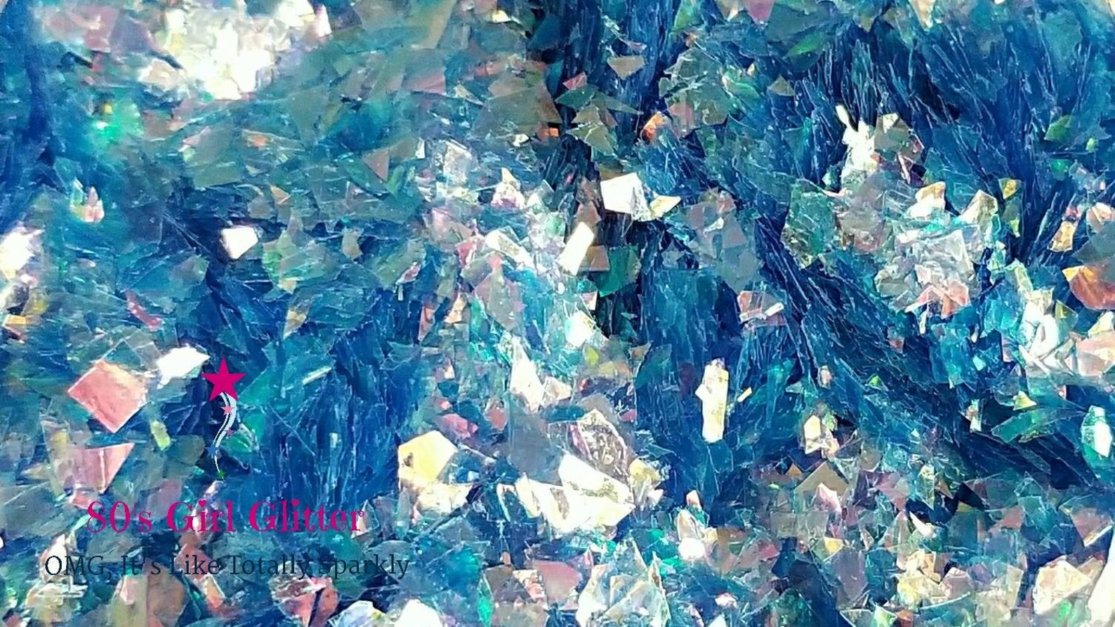 Rumble Fish Glitter Blue Glitter Blue Glitter Flakes | Etsy