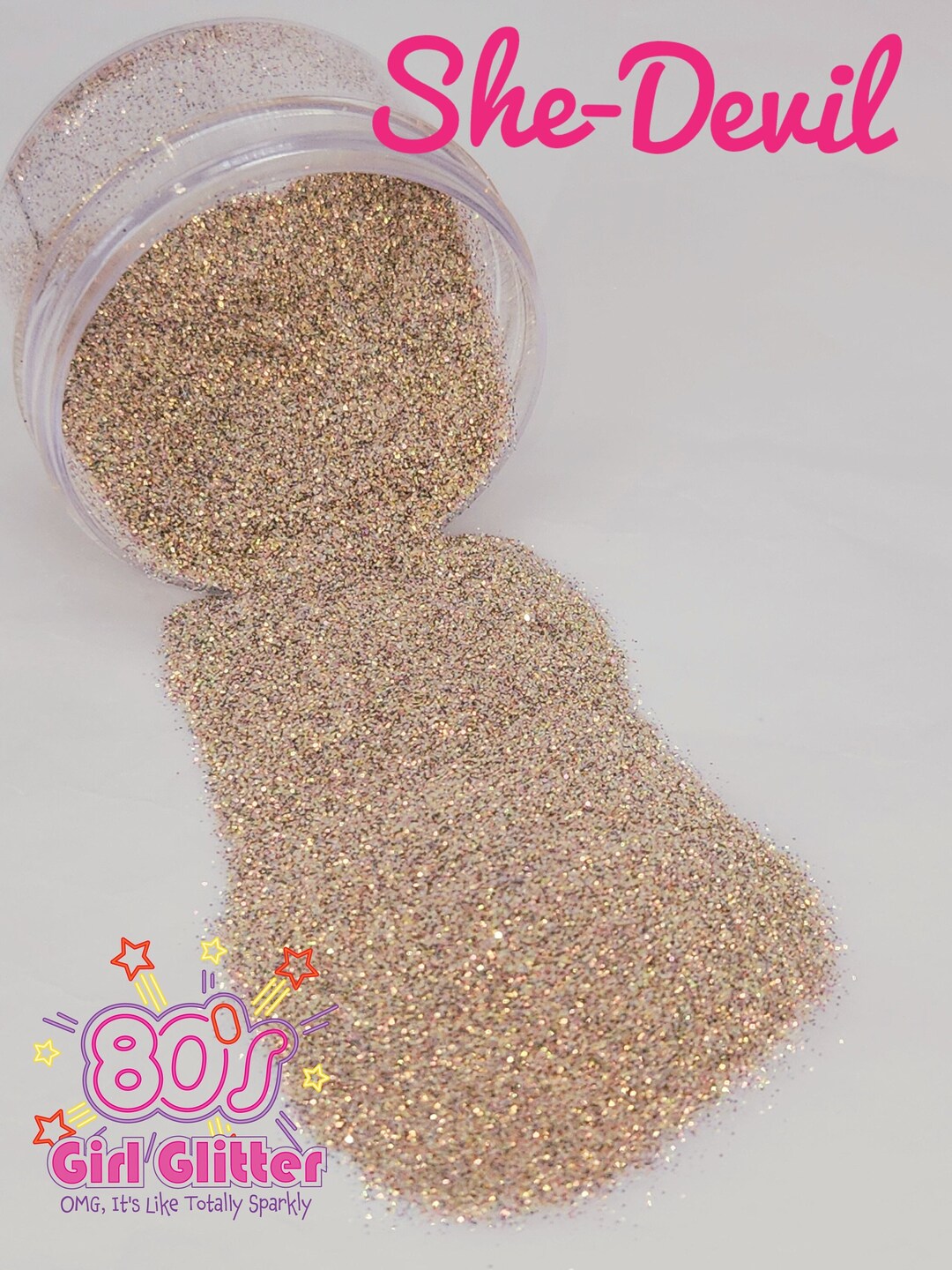 She-devil - Glitter - Tan Glitter - Tan Ultra Fine Glitter - Glitter ...