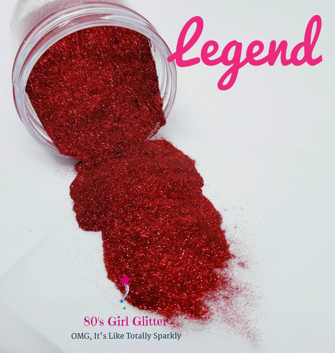Legend Glitter Red Glitter Ruby Red Glitter Microfine - Etsy
