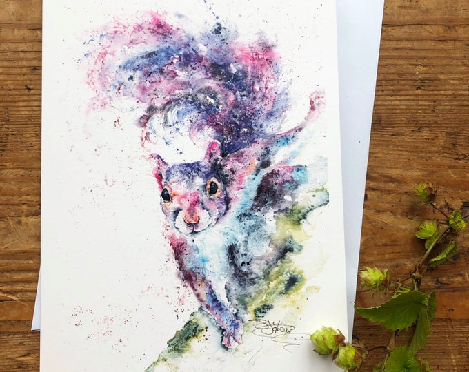 Gekko Art. Wildlife Artist Sandi Mower Art by GekkoArtWatercolours