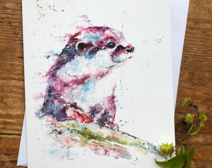 Gekko Art. Wildlife Artist Sandi Mower Art by GekkoArtWatercolours