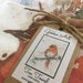 Robin Tea Towel Wildlife Art Tea Towel 100% Cotton - Etsy