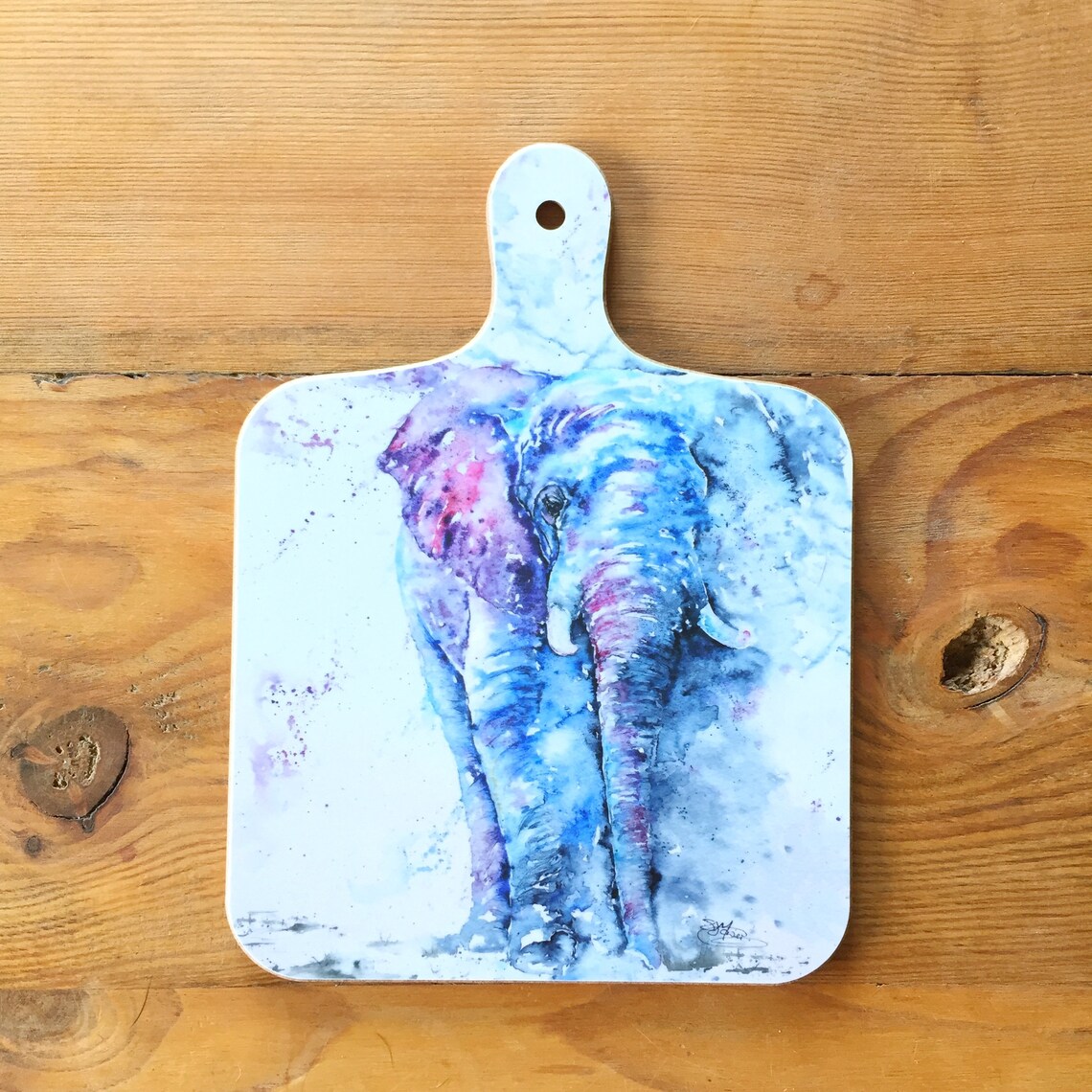 Elephant Design Chopping Board Cheese Board melamine | Etsy