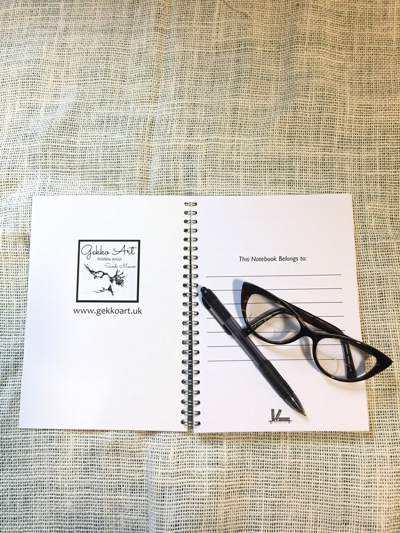 Elephant Notebook Notepad A5 Size Spiral Bound Wildlife - Etsy