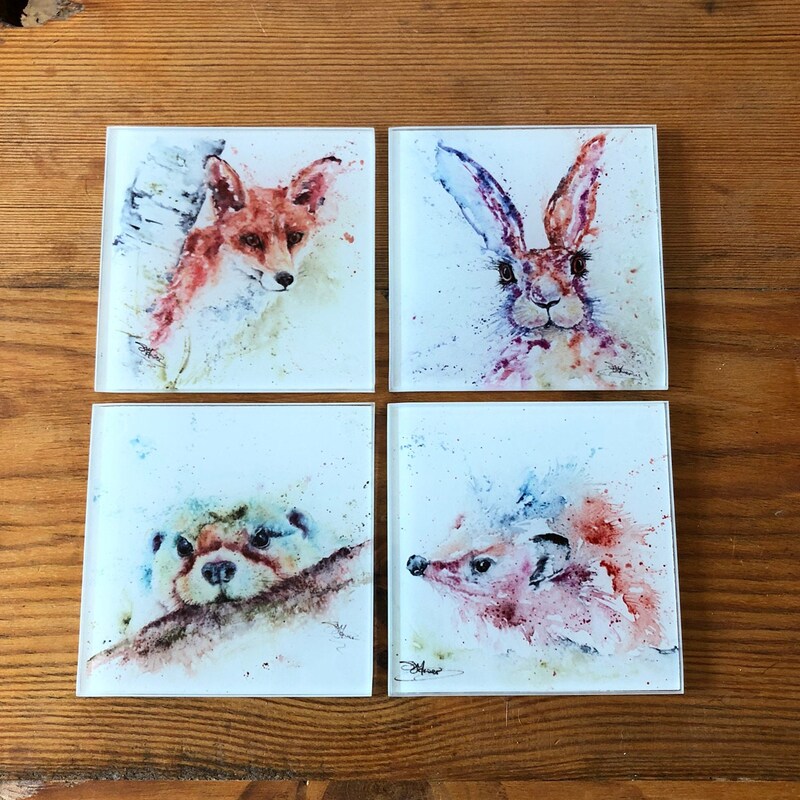 Animal Coaster - Etsy