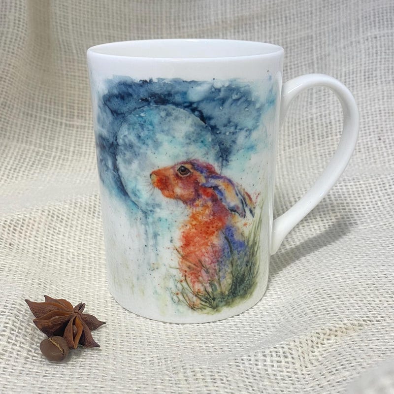 Splatter Animal Mugs - Etsy UK