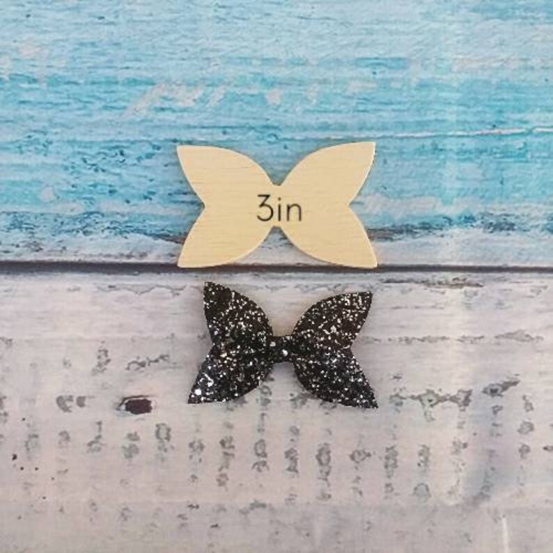 Bow Templates,trace Wooden Templates, Set Includes 3inch 4inch 5inch ...